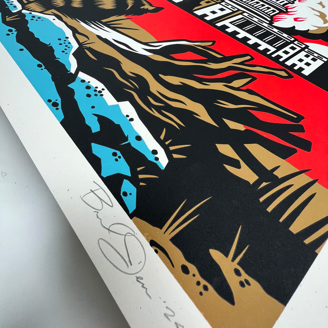 Smokey the Bear Screen Print – Bricks and Bombs